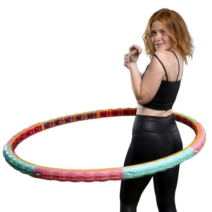 Hoopomania Vital Hoop, Hula Hoop mit 40 Magneten, 2.6kg